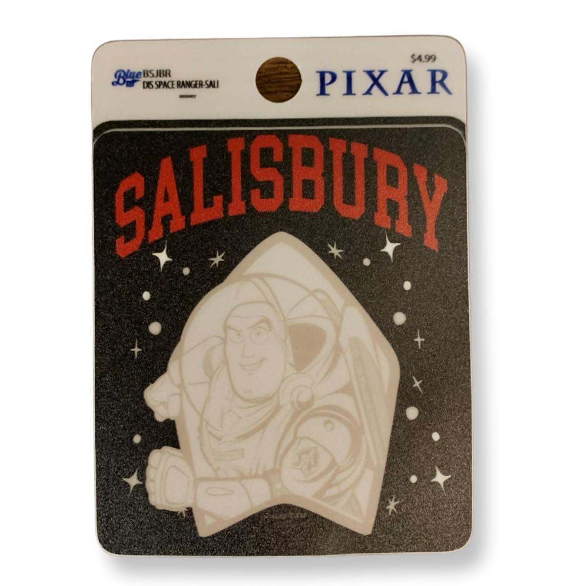 Blue 84 Pixar Buzz Lightyear Decal| Salisbury University Bookstore