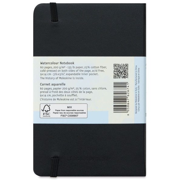 Moleskin Watercolour Notebook Small | Salisbury University Bookstore